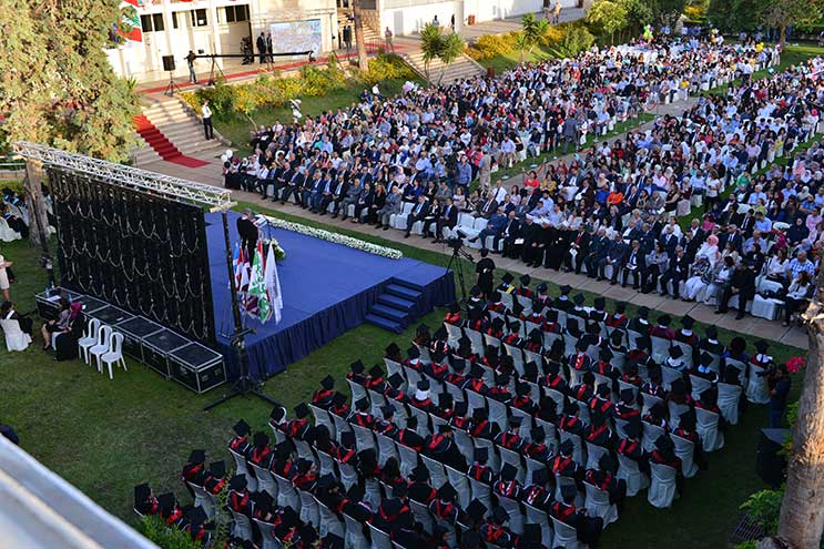 RHU confers 220 degrees in its 15th commencement ceremony -Rafik Hariri ...