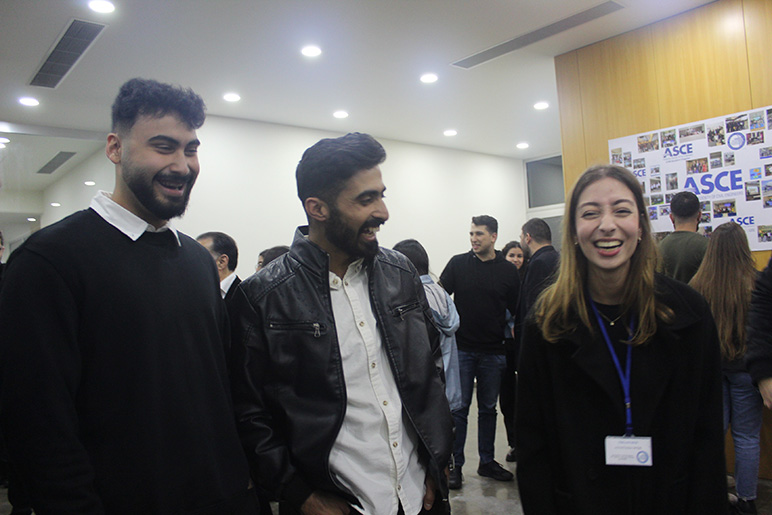 RHU at the gathering for the ASCE Chapters of different universities in ...