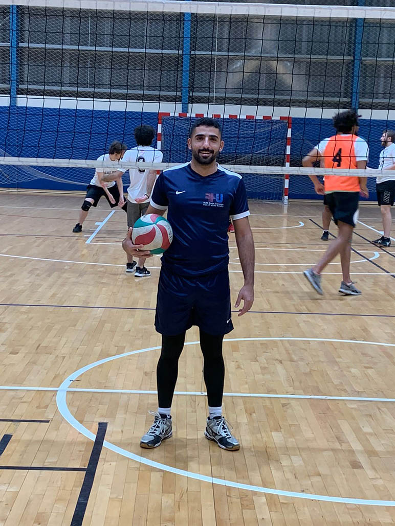 RHU volleyball team wins against LAU Beirut in the FSUL Championship ...